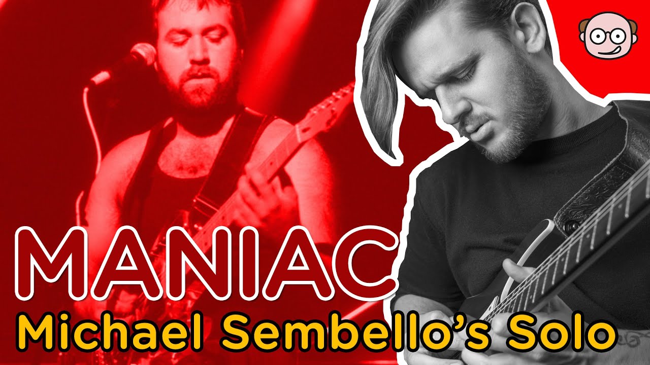 How to Play Sembello's Maniac Guitar Solo | Guitar Prof Blog - YouTube