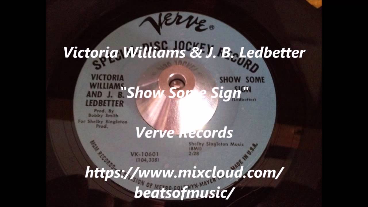 Victoria Williams & J. B. Ledbetter - Show Some Sign - YouTube
