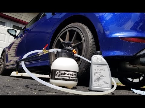 Servicing Haldex (AWD) System on Golf R - DIY - YouTube
