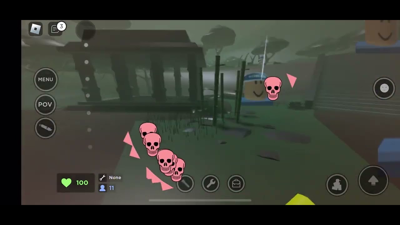 Playing evade: Survive Bobo and red thingy… - YouTube