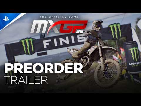 MXGP 26: The Official Game - Pre-order Trailer | PS5 Games
