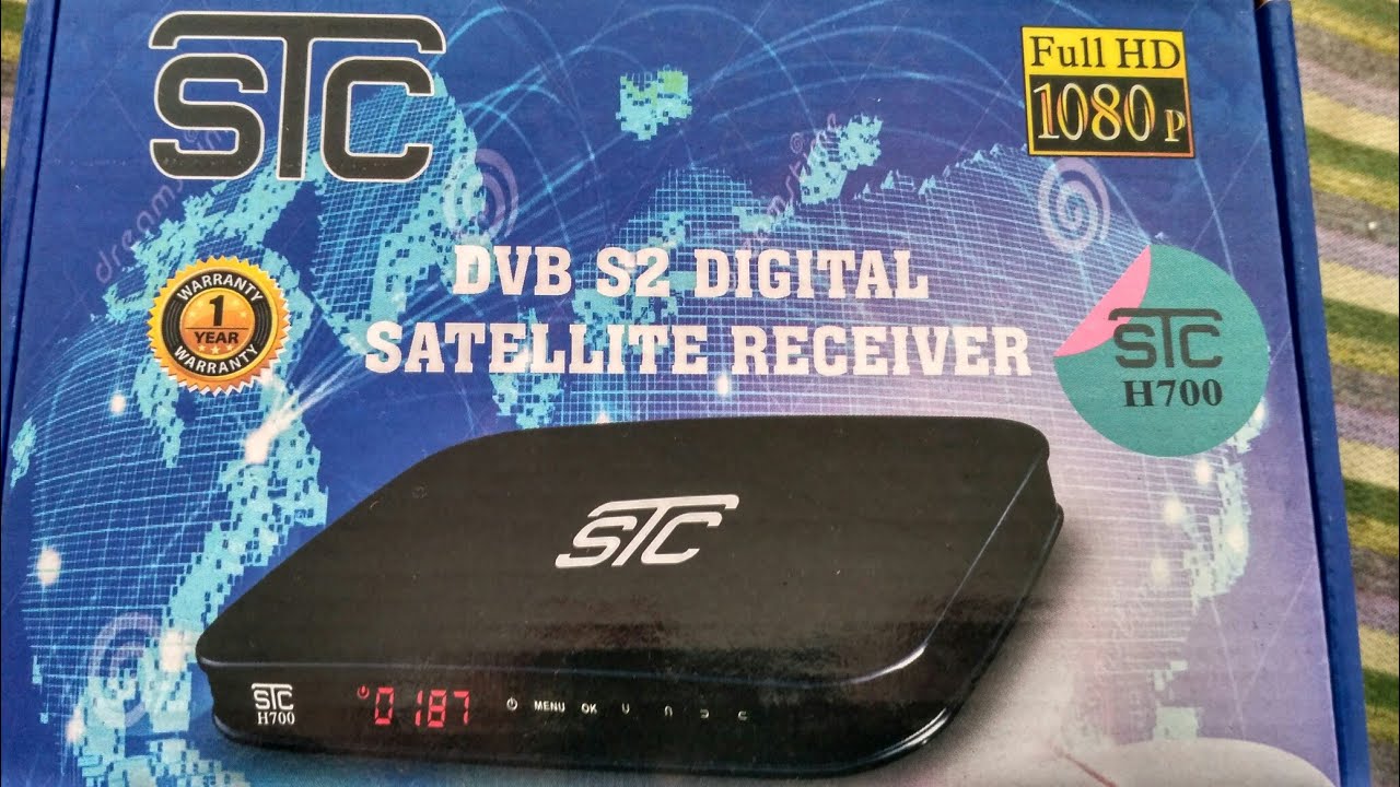STC H700 FULL HD SET TOP BOX UNBOXING - YouTube