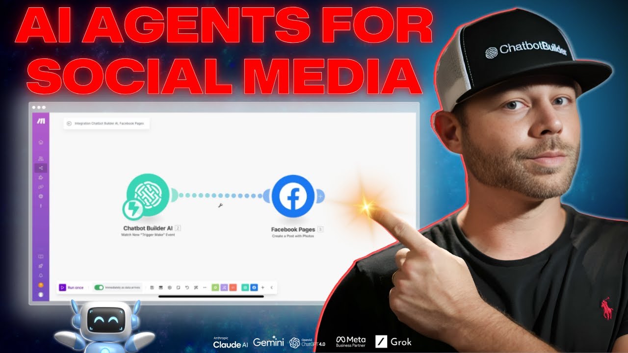 Automate Your Social Media with AI Agents: Step-by-Step Guide - YouTube