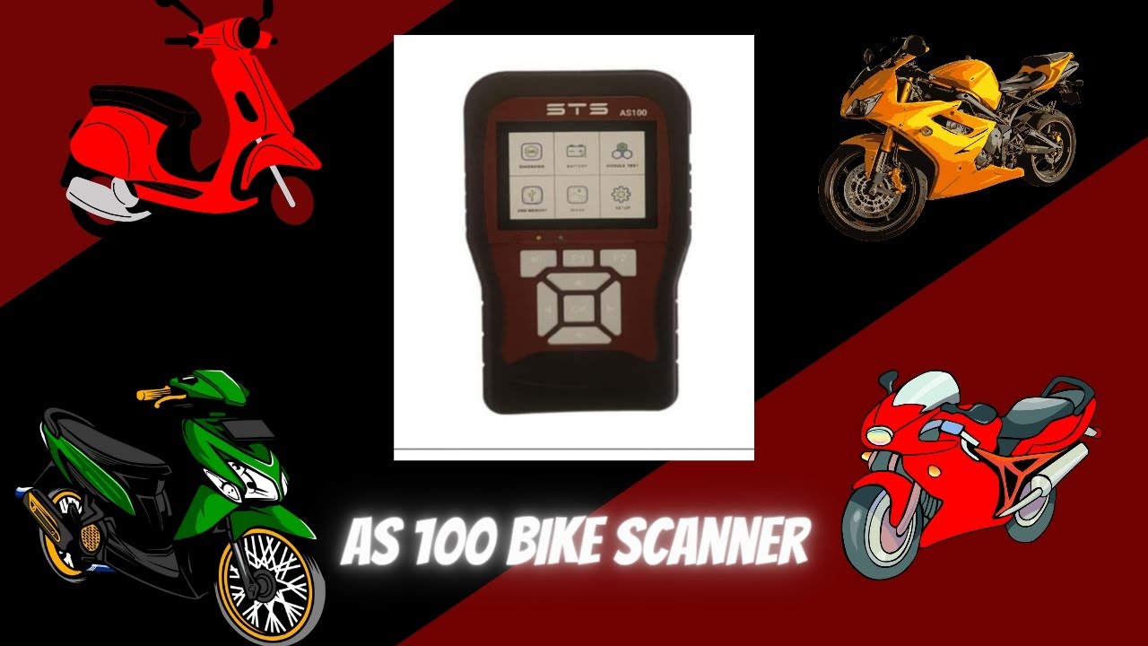 Big surpise to technicians | new bike scanner AS 100 #AS100 #MOTO # ...