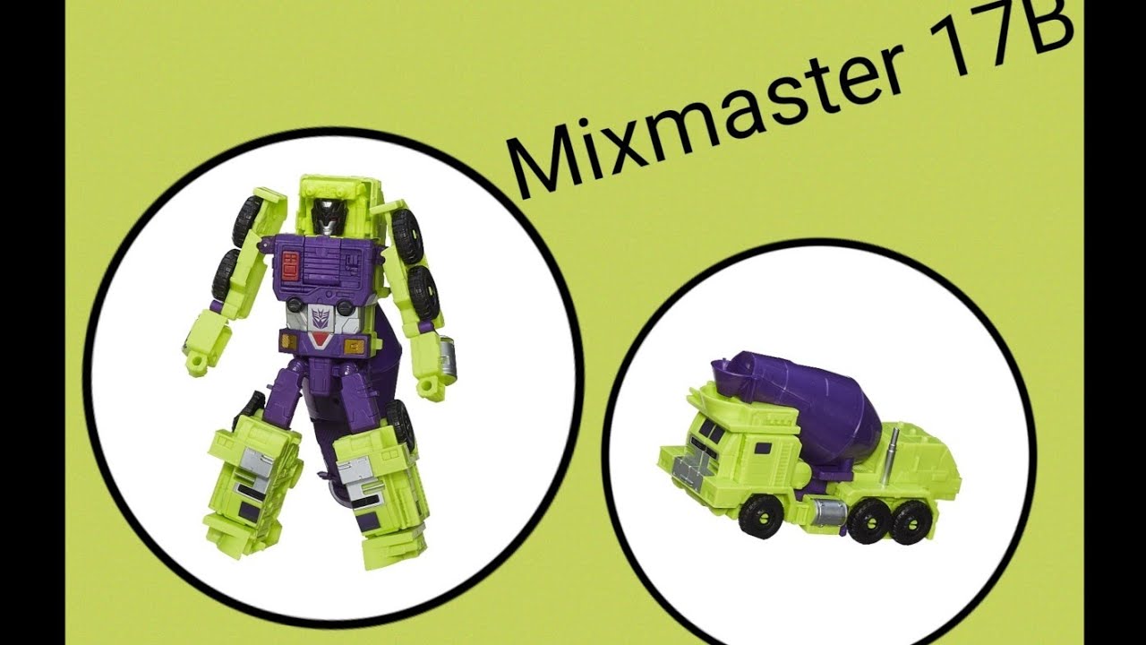 Combiner Wars Mixmaster - YouTube