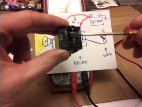 RELAYS - How to wire and how they work TUTORIAL !! - YouTube