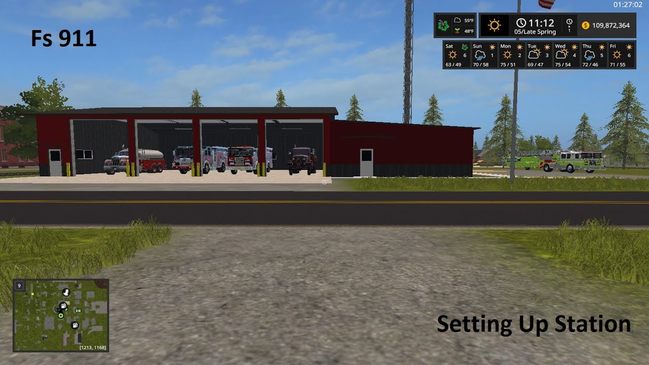 Farming Simulator 17 | Fire Rescue | FS 911 Ep | .2 SETTING UP ...