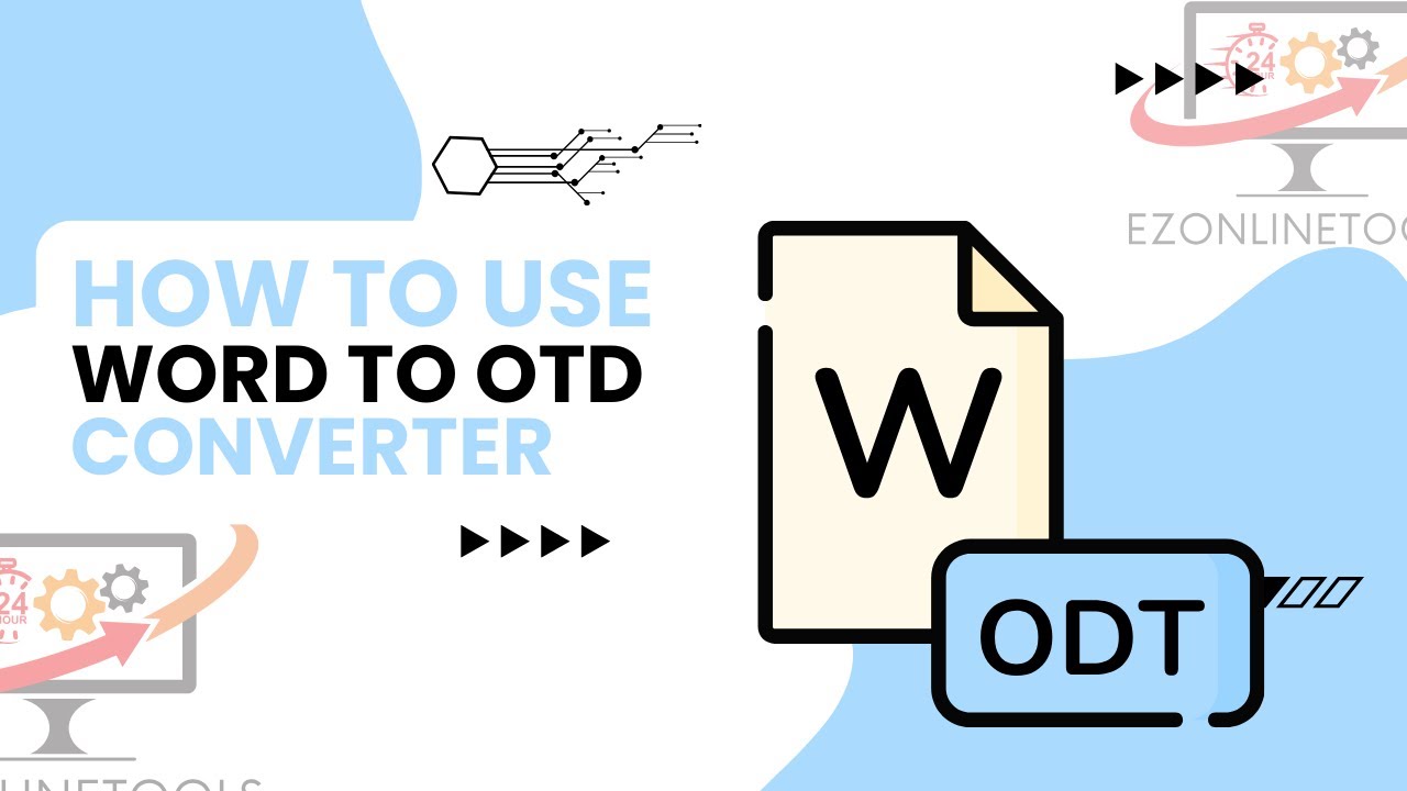 How to Use Word to Otd Converter Online By Ezonlinetools.com - YouTube