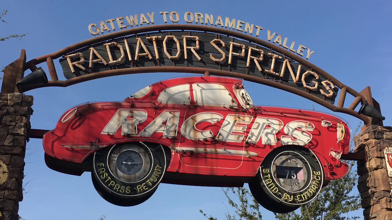 Radiator Springs Racers Official DCA Soundtrack - YouTube