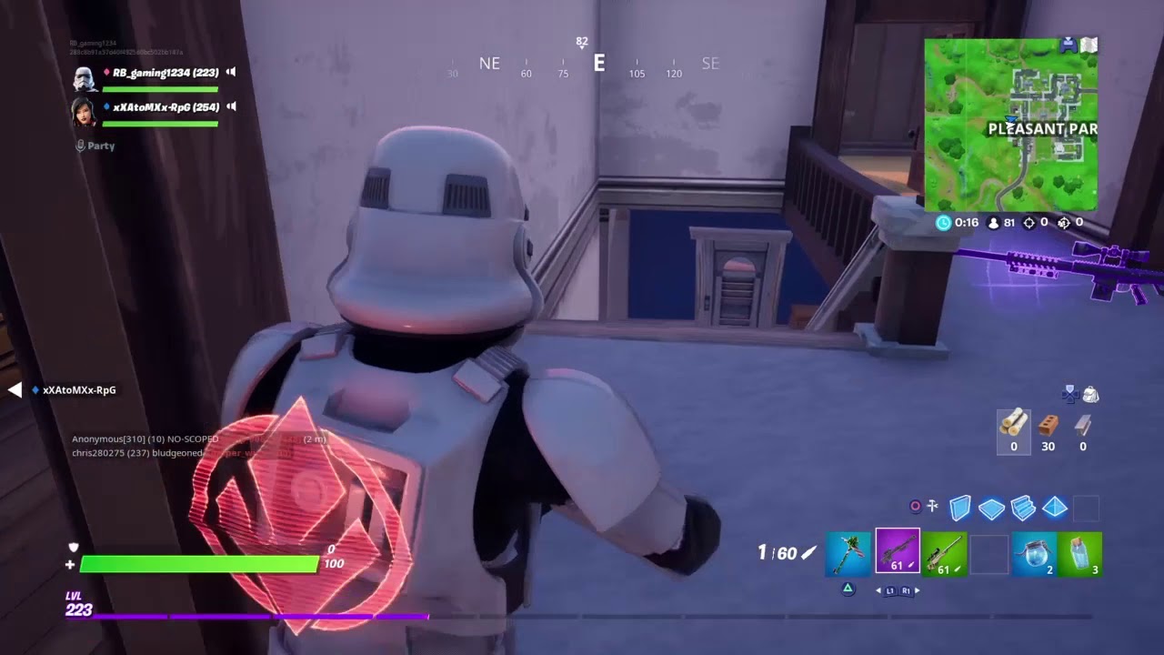 Fortnite: another collab whith vortex playz - YouTube