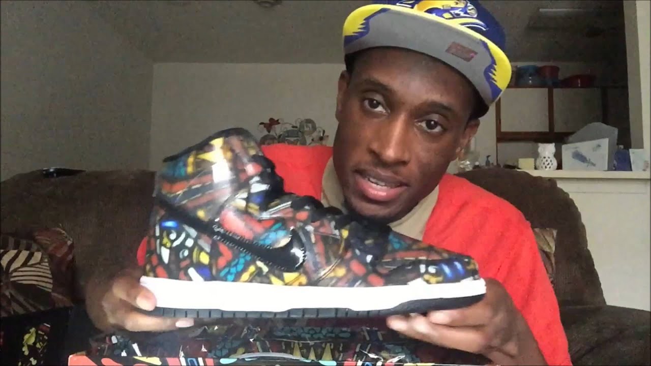 Concepts Nike SB Dunk High Stained Glass Unboxing - YouTube