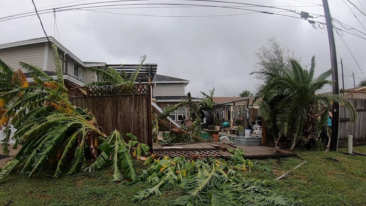 Hurricane Nicholas 2021 Galveston, Texas (Cat 1 Hurricane) - YouTube
