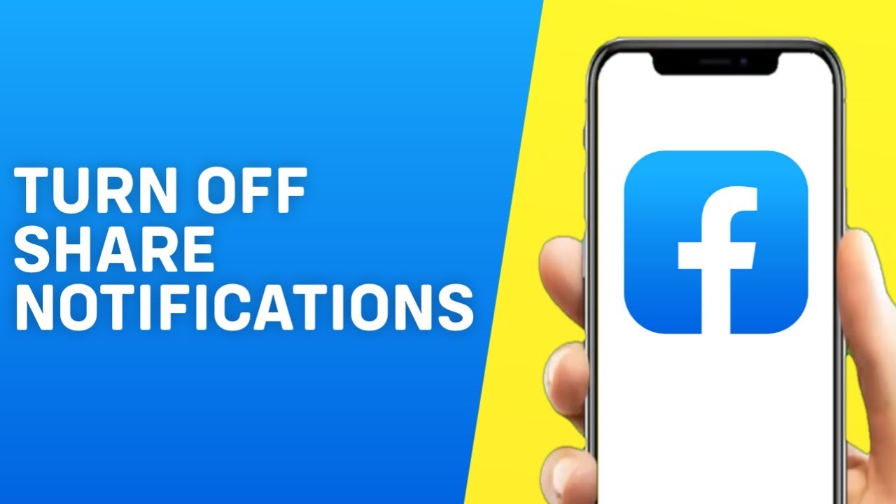 How to Turn Off Share Notifications on Facebook - Quick and Easy - YouTube