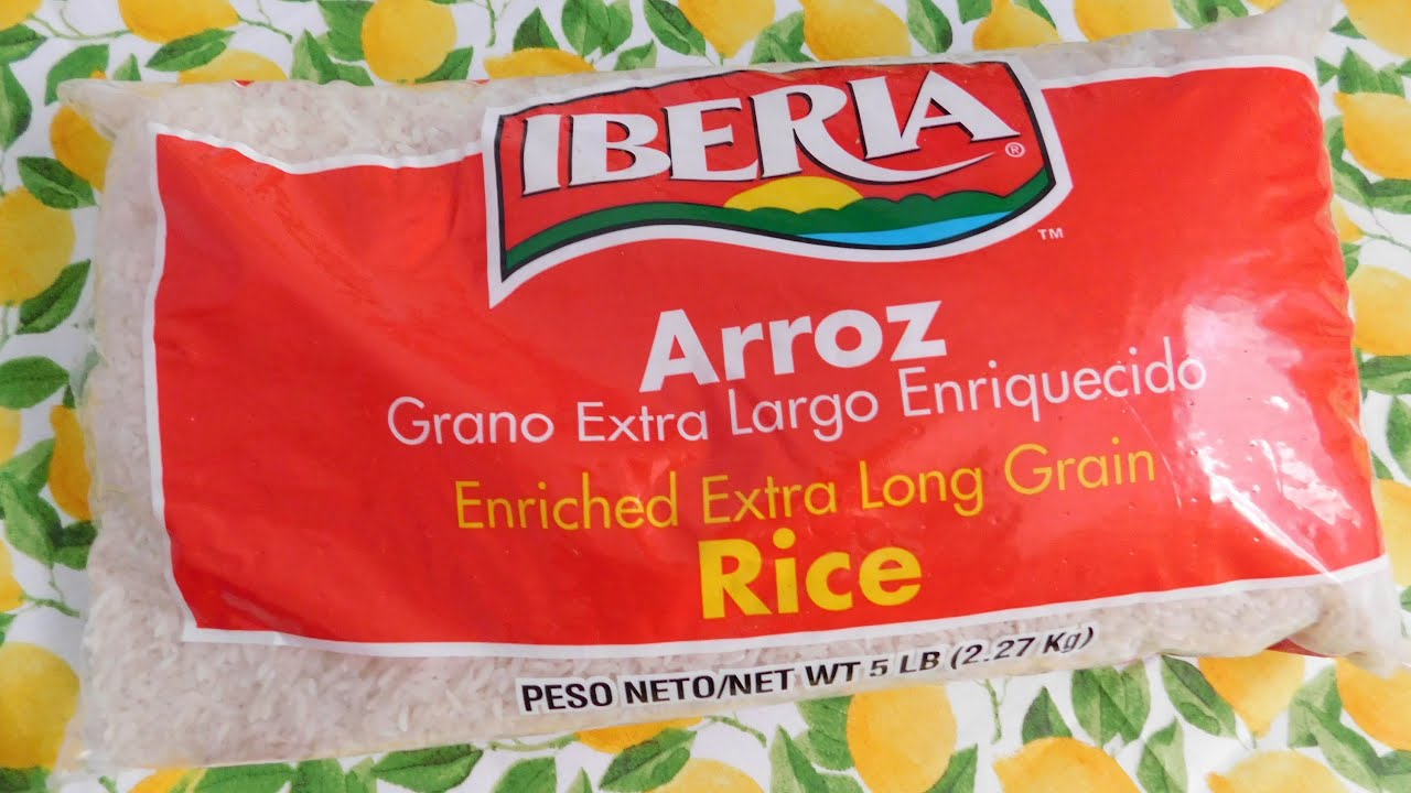 IBERIA LONG GRAIN RICE, 5Lb rice under $ 3 from Walmart - YouTube