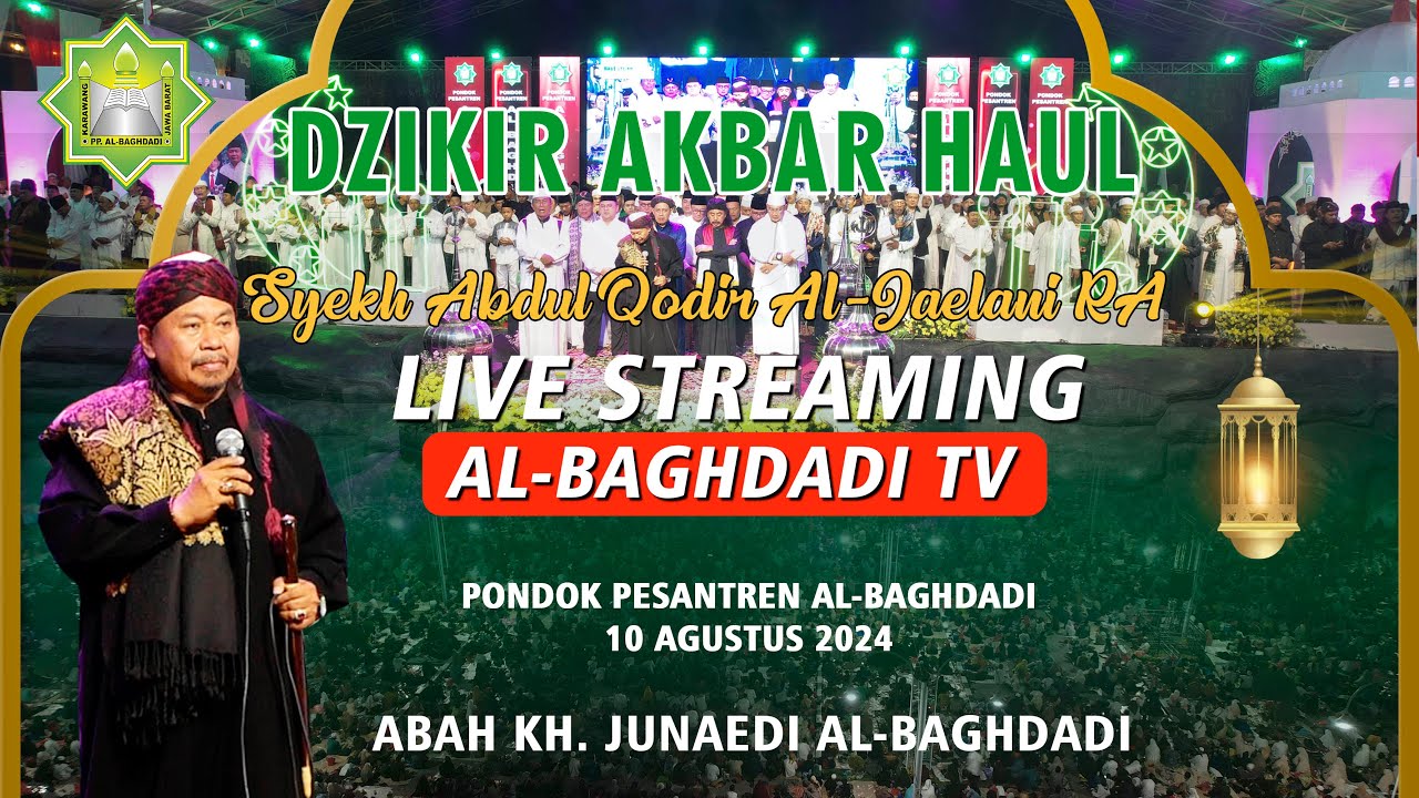 🟢 (FULL) DZIKIR MANAQIB AKBAR HAUL SYEKH ABDUL QODIR AL-JAELANI 2024 Ι PONDOK PESANTREN AL ...