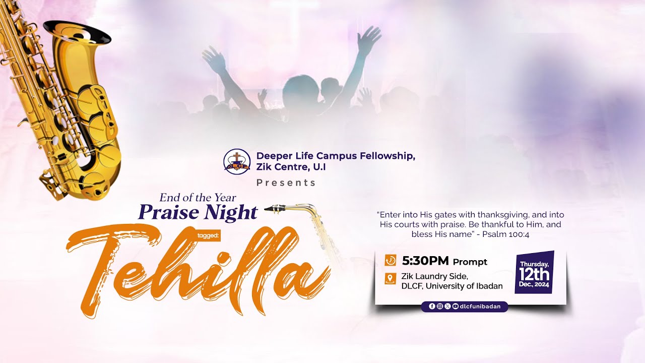 TEHILLA || PRAISE NIGHT || Thursday, 12th 2024 - YouTube