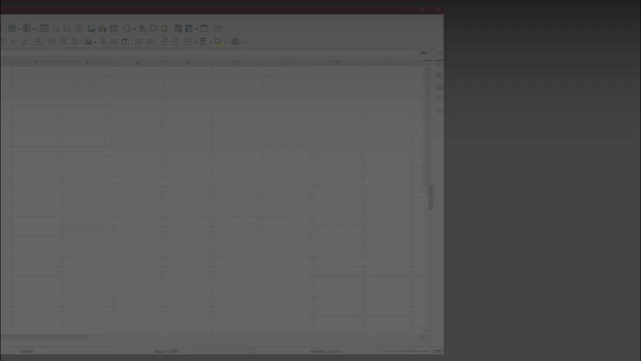 How To Hide Row On Libreoffice Calc Hide Row In Libreoffice Calc Youtube