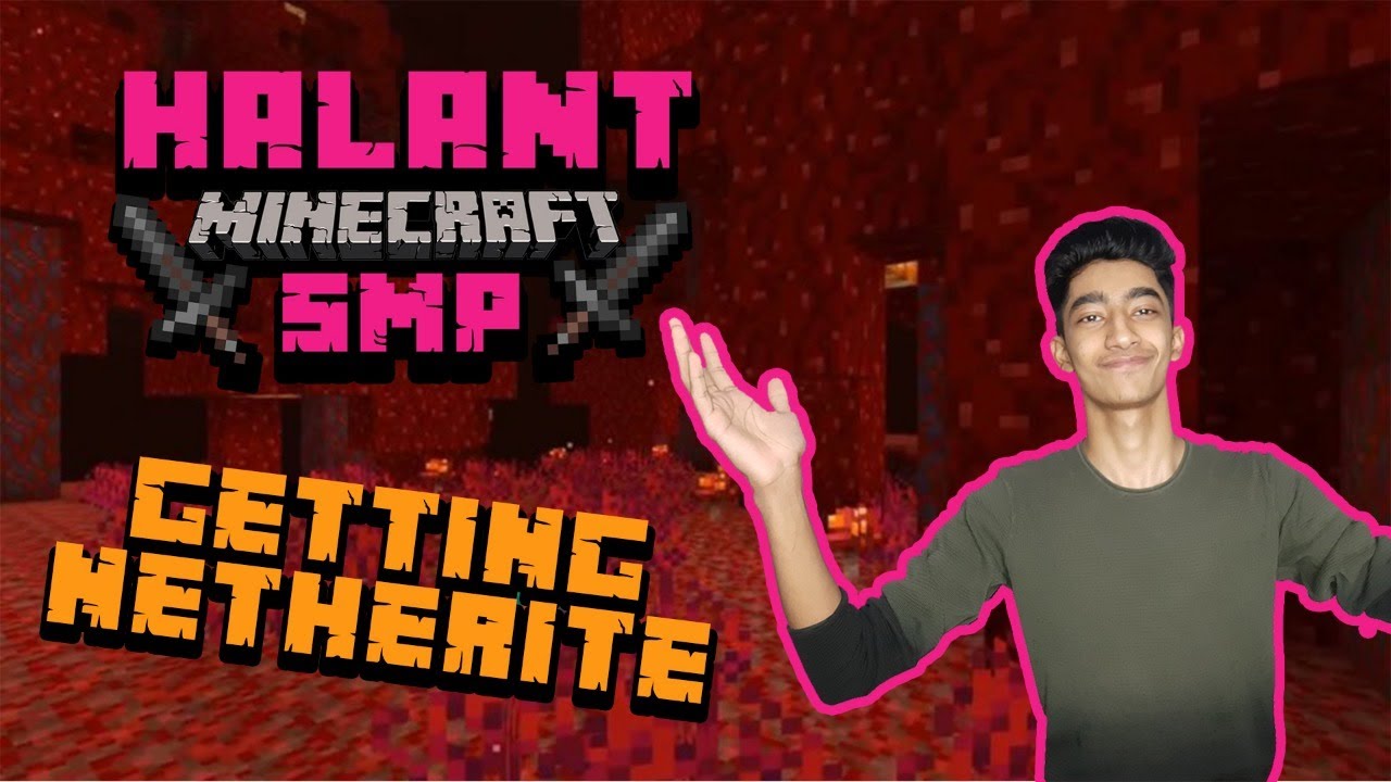 🔴GETTING NETHERITE | HALANT SMP | MINECRAFT INDIA | DAY #10 - YouTube