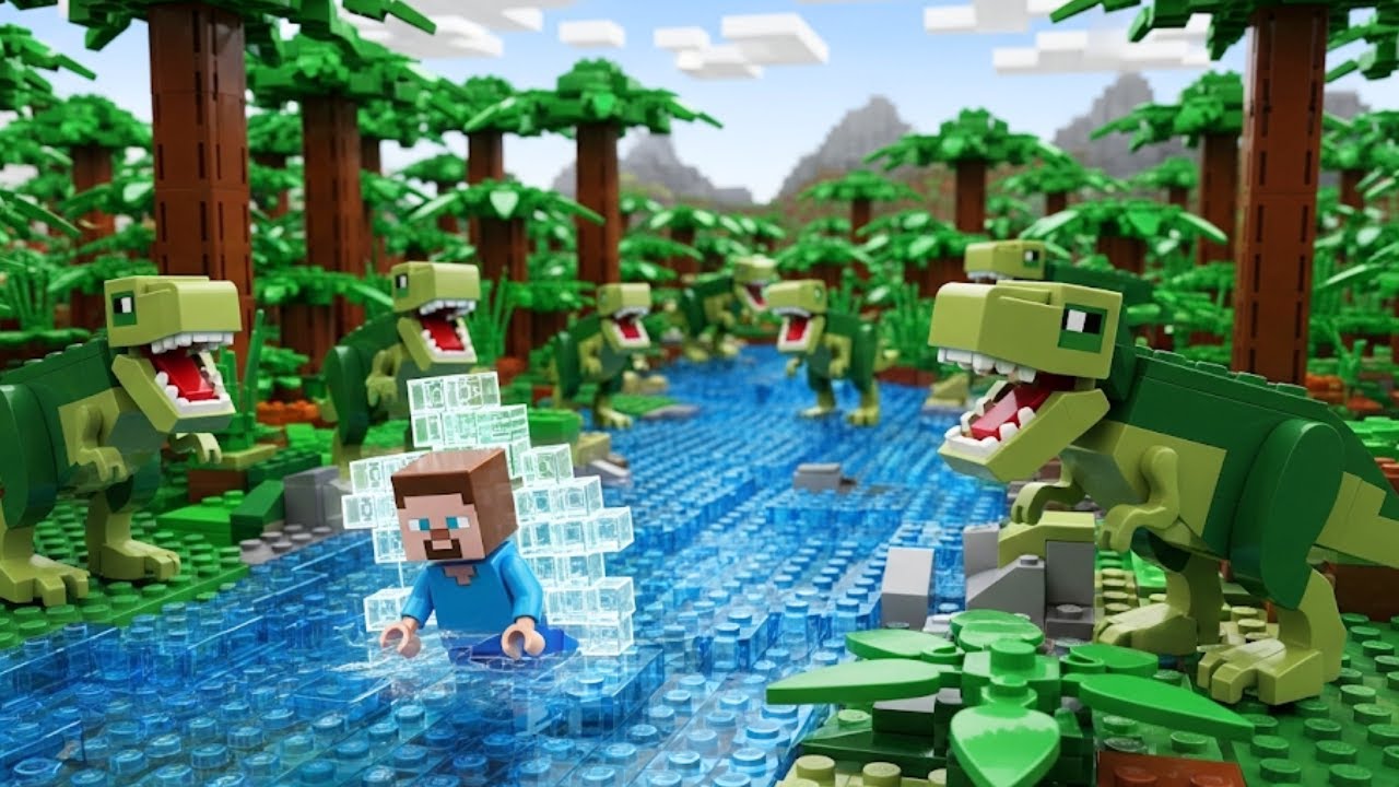 🦕 LEGO Dinosaurs Ideas, Minecraft, Animals, Pacman, City, Vehicles ...