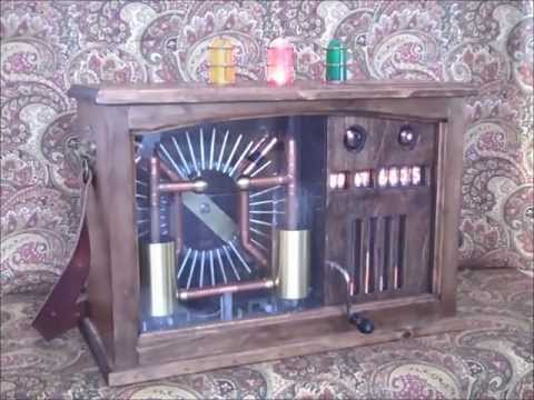 Portable Steampunk Time Machine - YouTube