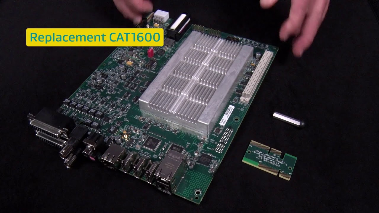 Replacing a CAT1600 Board in a CP850 - YouTube