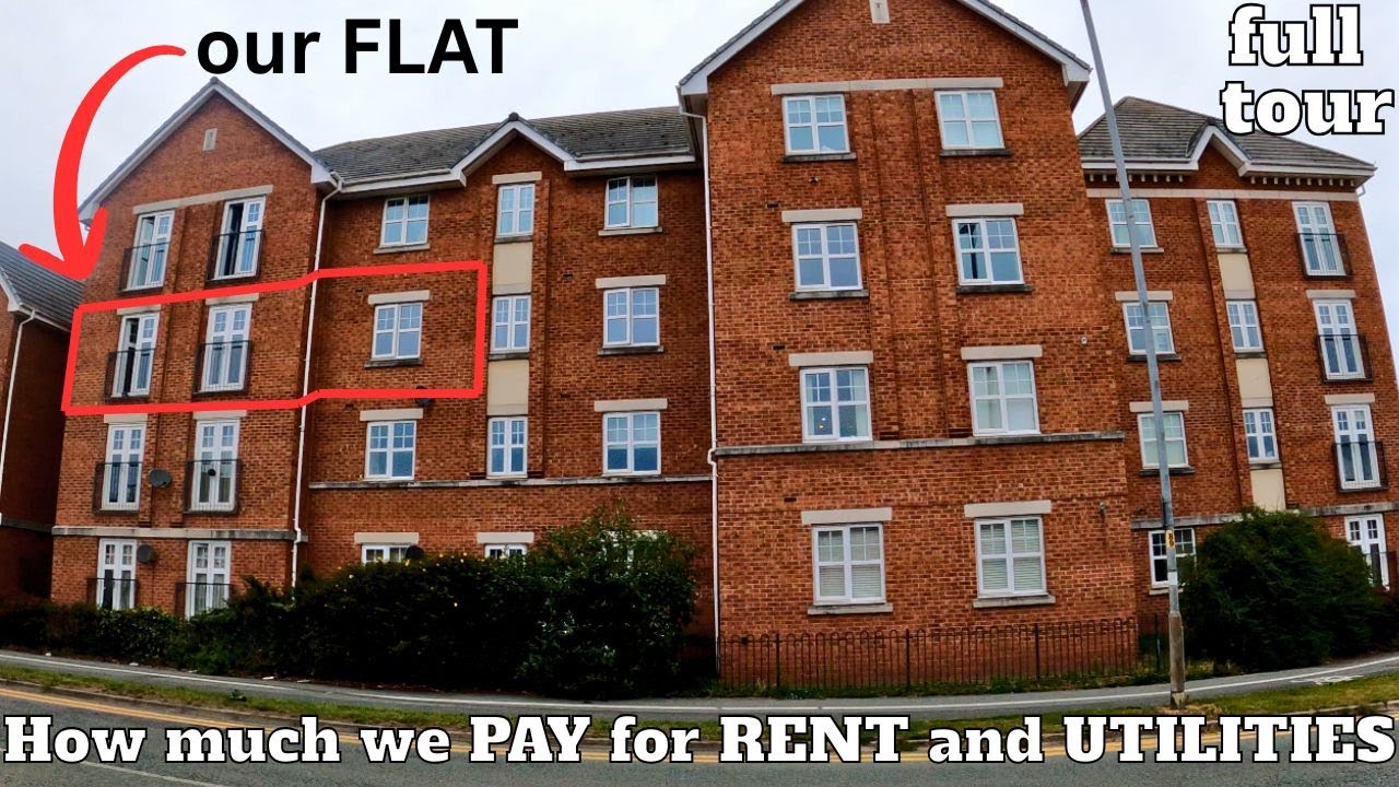 Typical English Apartment Tour - Our rented apartment in England How ...