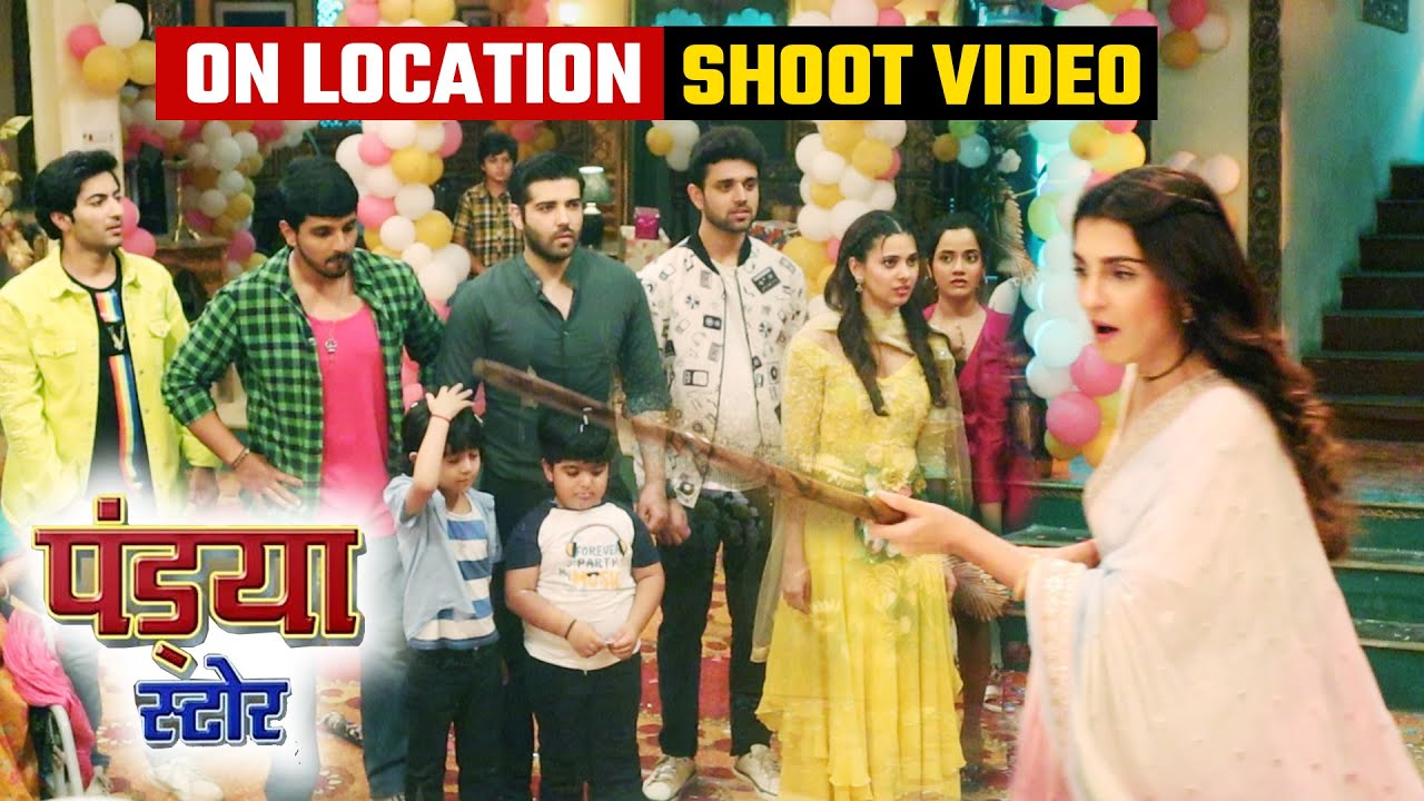 Pandya Store | On Location Shoot Video I Dhara Angry on Shiva Ravi ...