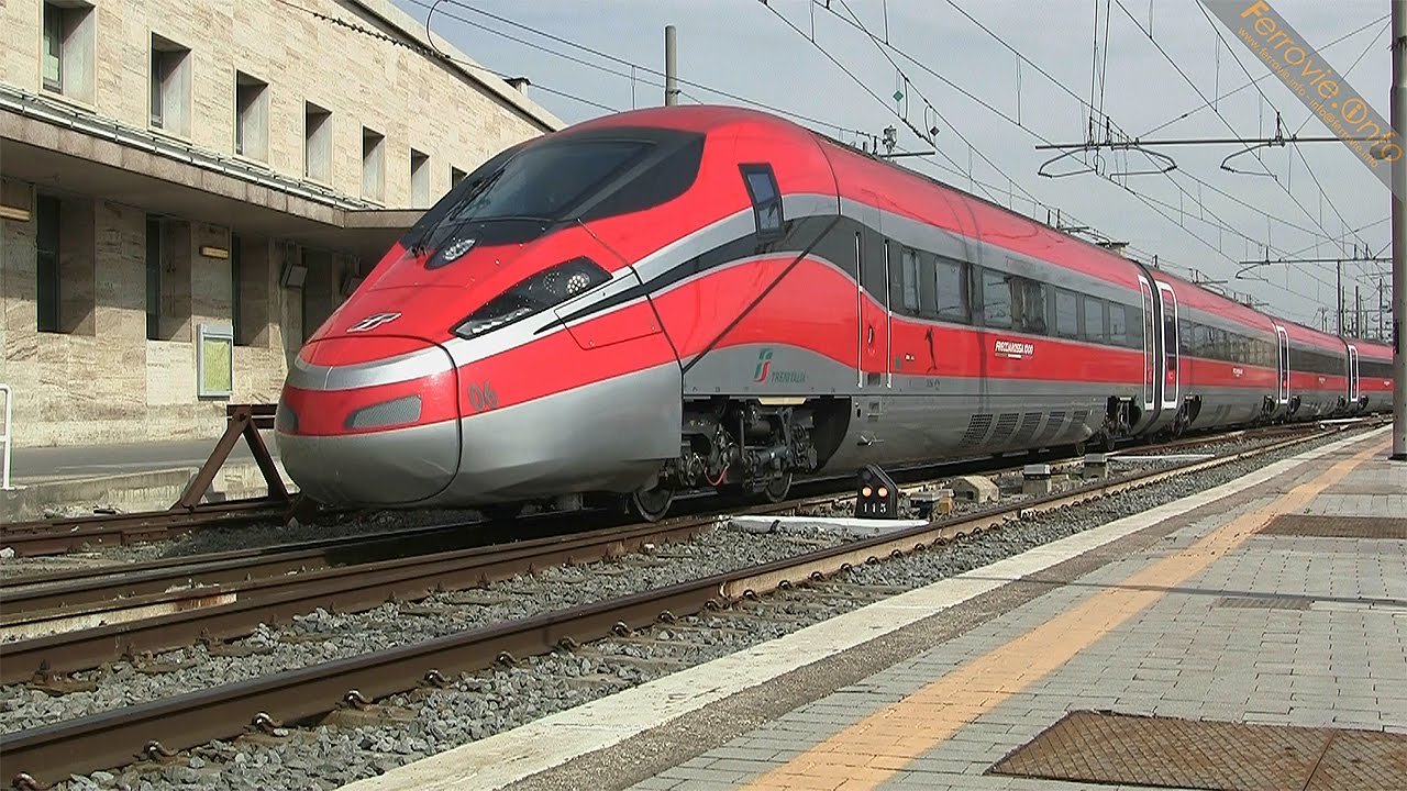 Videonews: Presentazione ETR 400 a Roma Termini - ETR 400 unveiled in ...