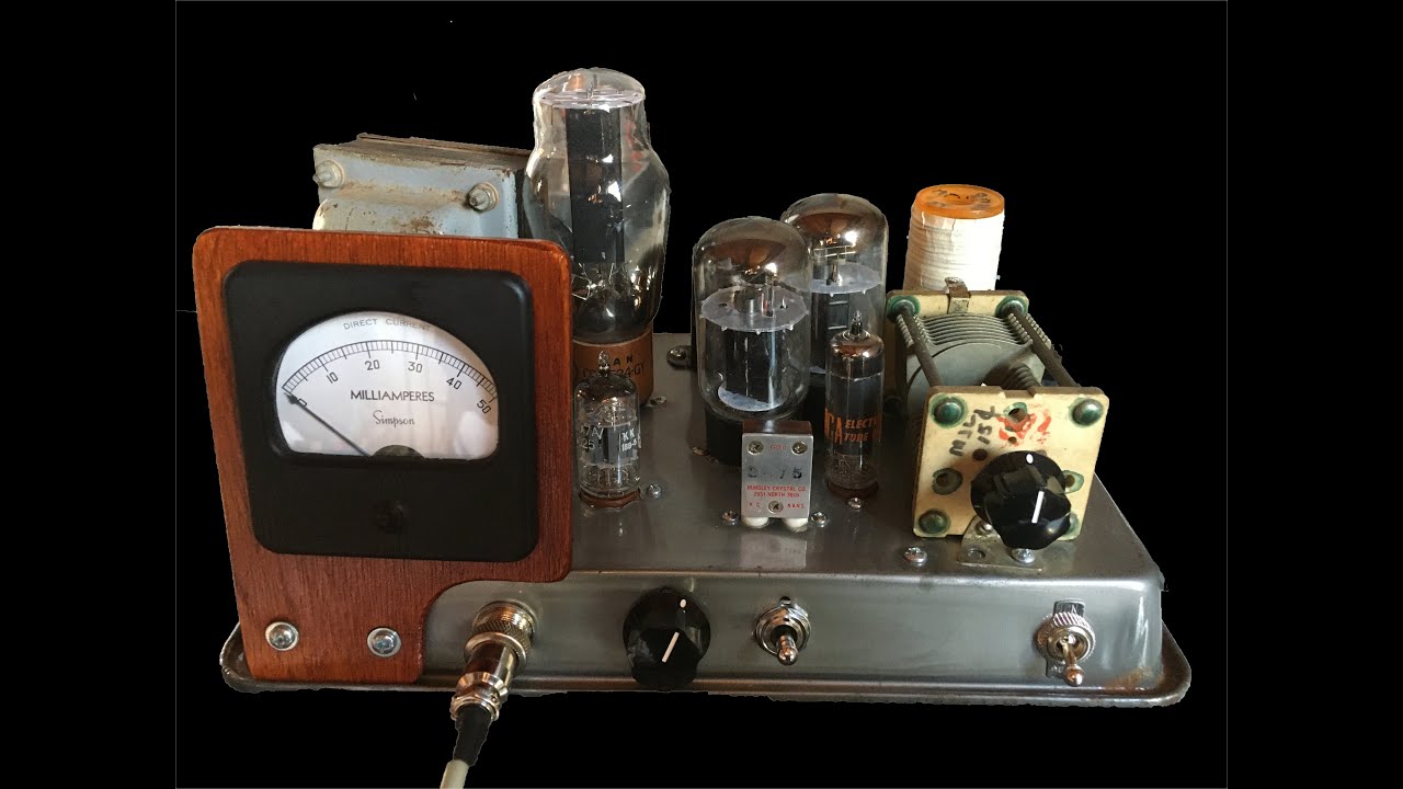 Build Your Own Cake Pan Ham Radio Transmitter - YouTube