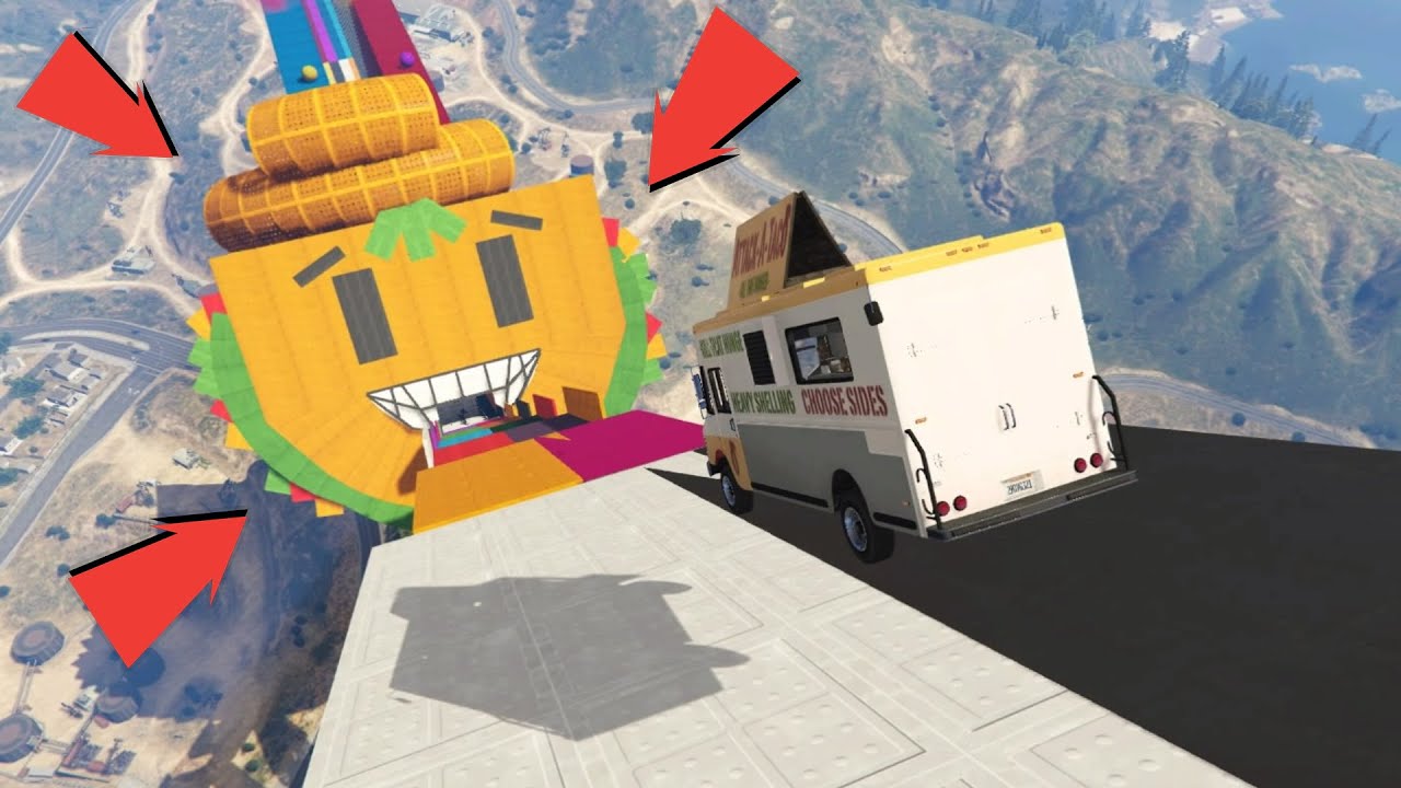 INCREÍBLE MEGARAMPA, NOS TRAGA PACO EL TACO-GTA 5 Online - YouTube