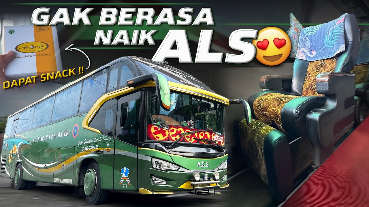 AKHIRNYA NAIK BUS ALS SUPER EXECUTIVE, GAK NYANGKA‼️ Trip Medan ...