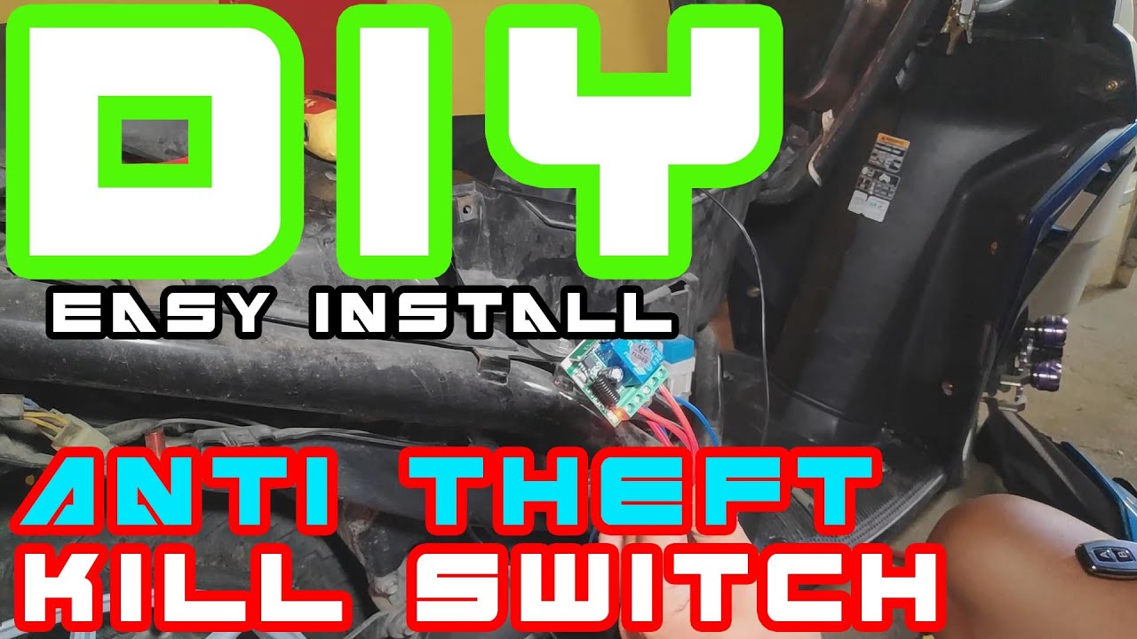 How to install wireless kill switch | Mio i 125 | Anti theft | Tagalog - YouTube