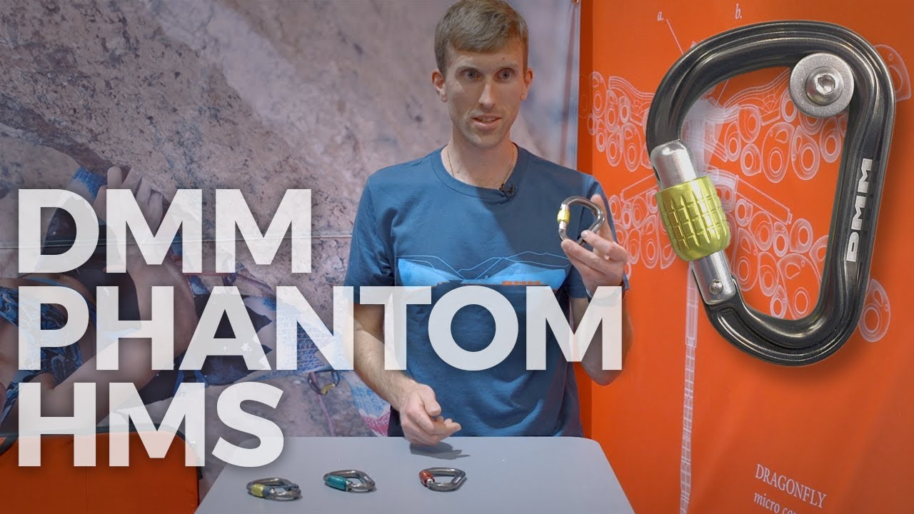 DMM PHANTOM HMS carabiners and Captiv8 belay keeper - YouTube