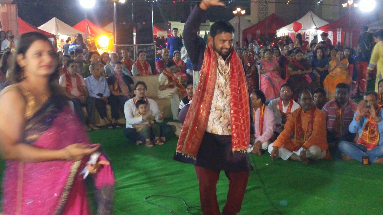 Adesh Tyagi navratre special at greater Noida - YouTube