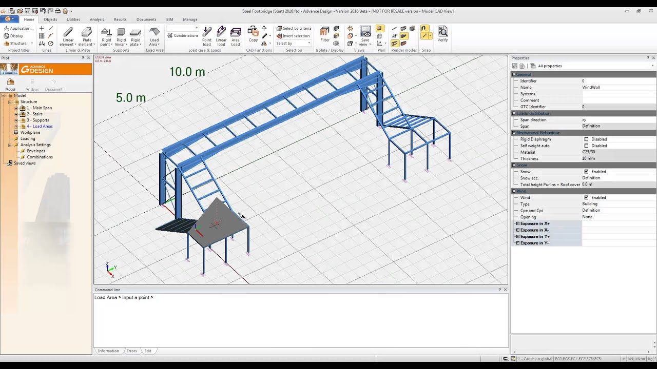 Creating a Steel Footbridge - YouTube