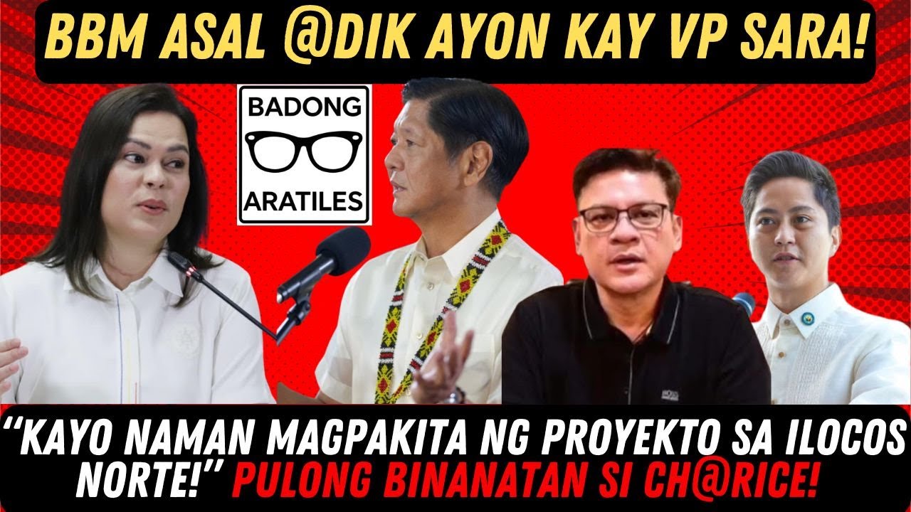 BBM ASAL @DIK! -VP SARA. PULONG BINANATAN SI CH@RICE SA 50 B INSERTION ...