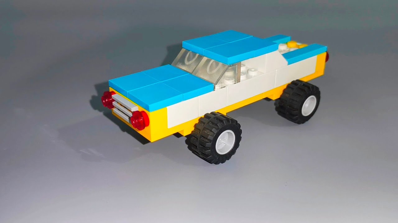 How To Build Luxury Car using lego blocks | Building Blocks Car | Lego ...