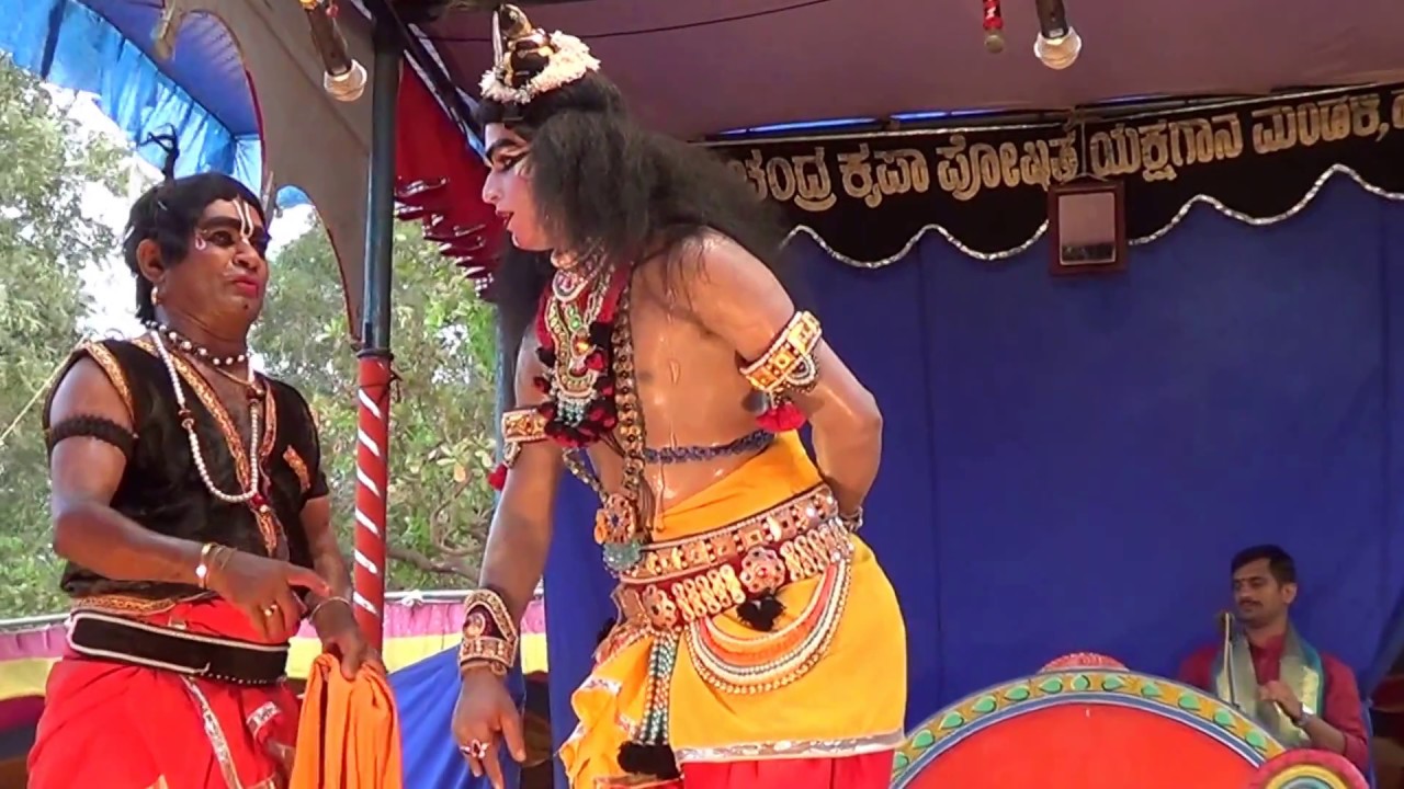 Yakshagana -- Krishna Krishna Shri krishna - 4 - YouTube