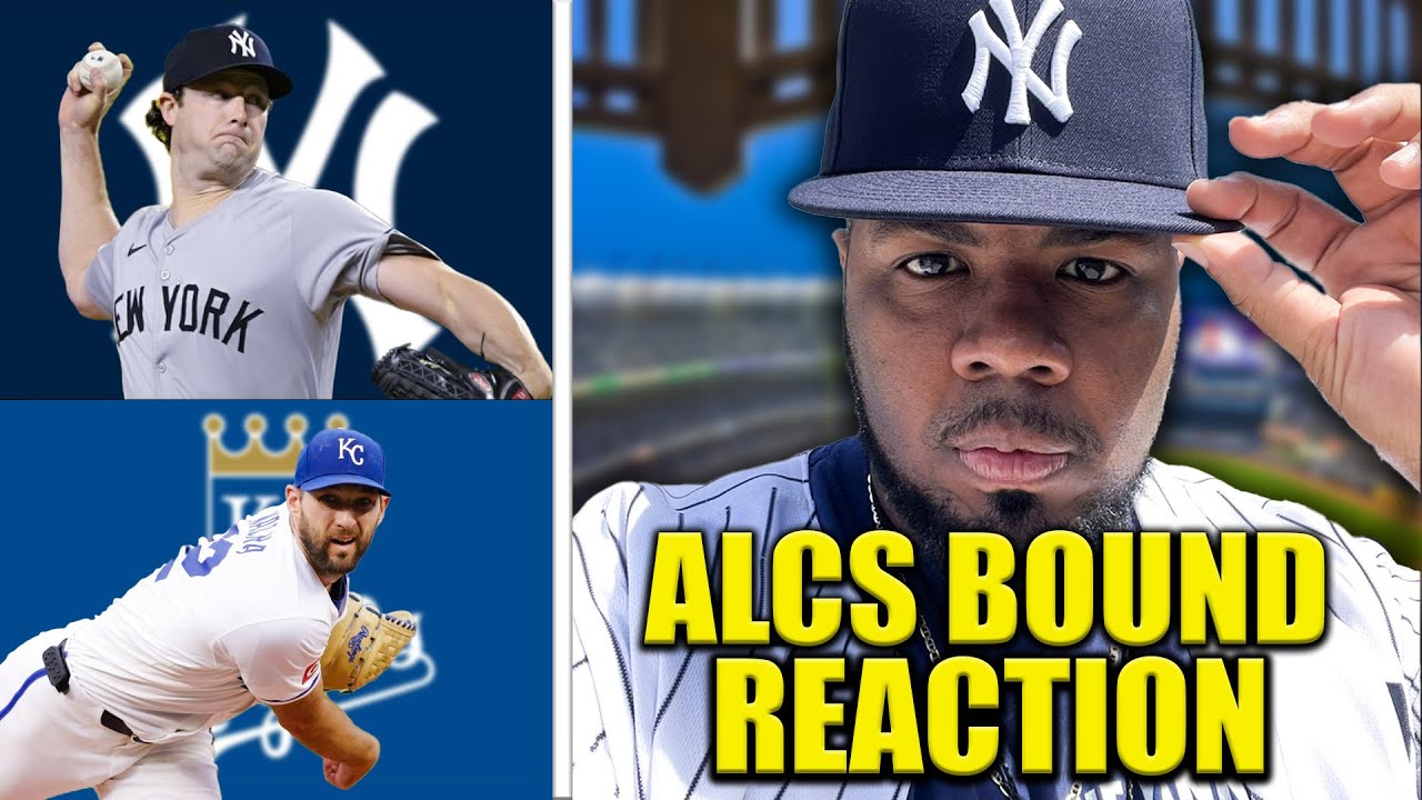 ALDS GAME 4 WE ALCS BOUND! REACTION! YANKEES VS ROYALS ! Yanks 3-1 WIN ...
