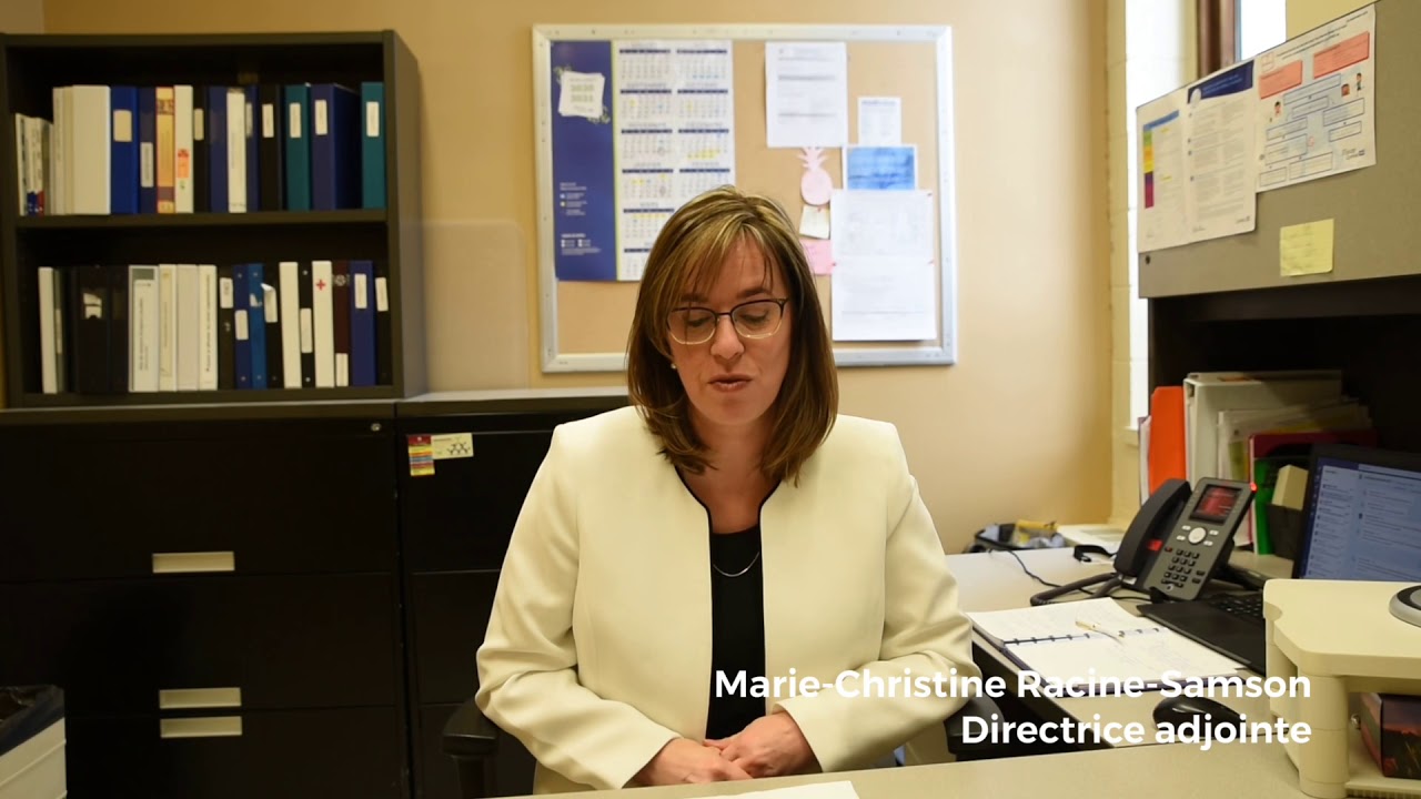 Quelques précisions de la directrice adjointe - YouTube