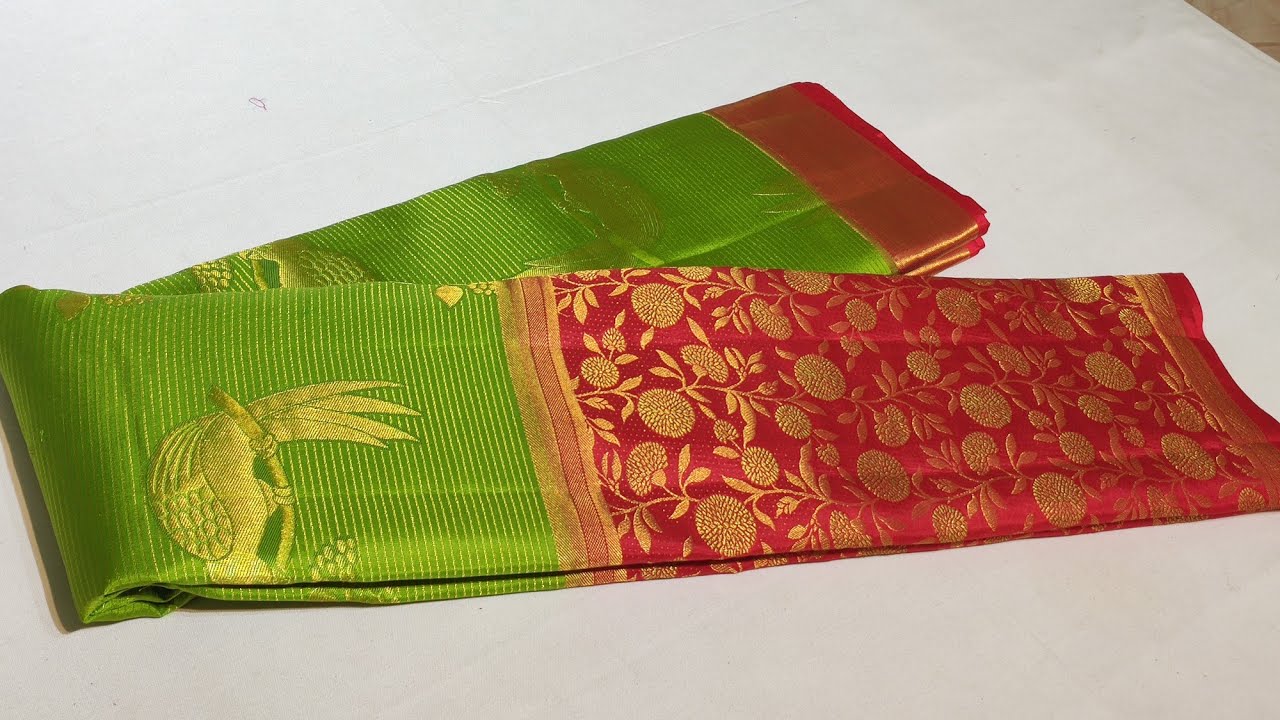 16 inch border unique design saree|| Pure pattu saree||Contact ...