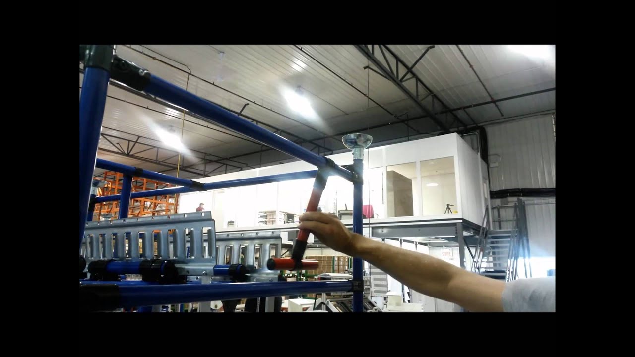 Modular system stackable rack - YouTube