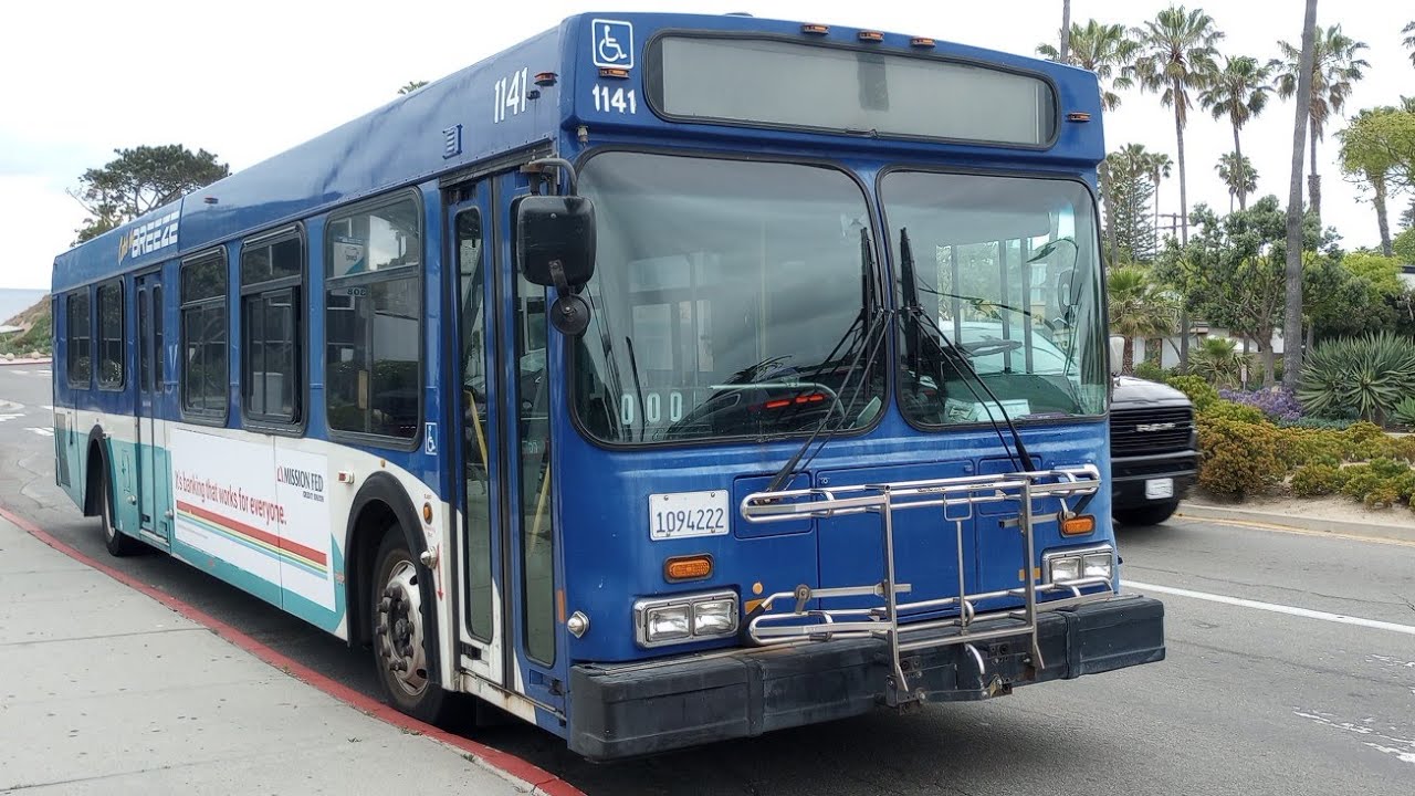 Full Ride 308 Escondido NCTD New Flyer D40LF 1141 - YouTube