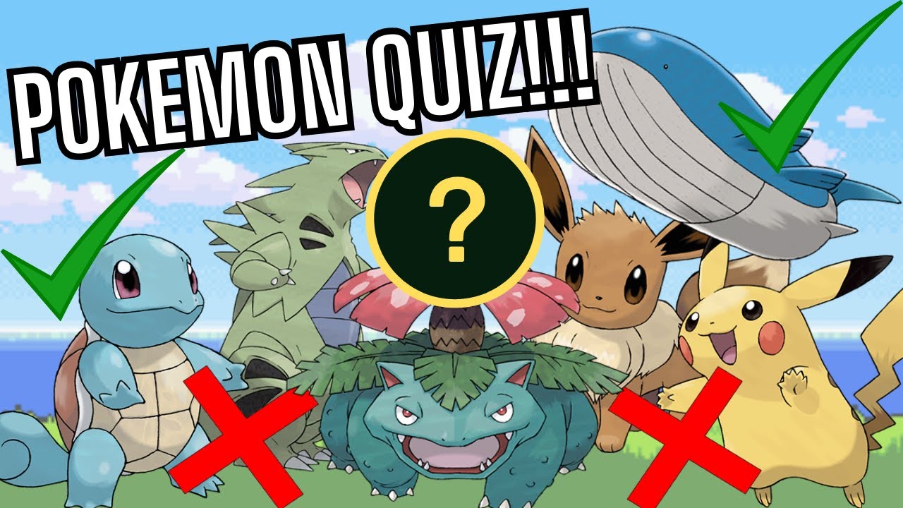THE ULTIMATE POKEMON TRIVIA QUIZ!!! - YouTube