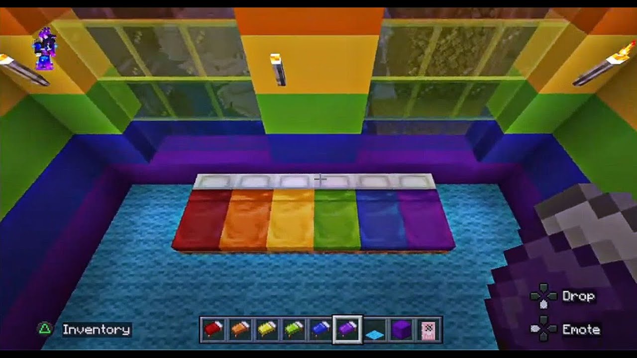 Rainbow Pride House Build [Minecraft Build With PrankStarz101] - YouTube