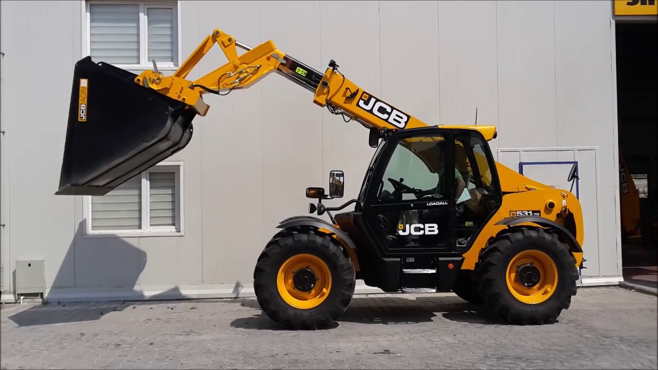 JCB Loadall Agriculture - Teleskobik Yükleyici / Telehandler - YouTube