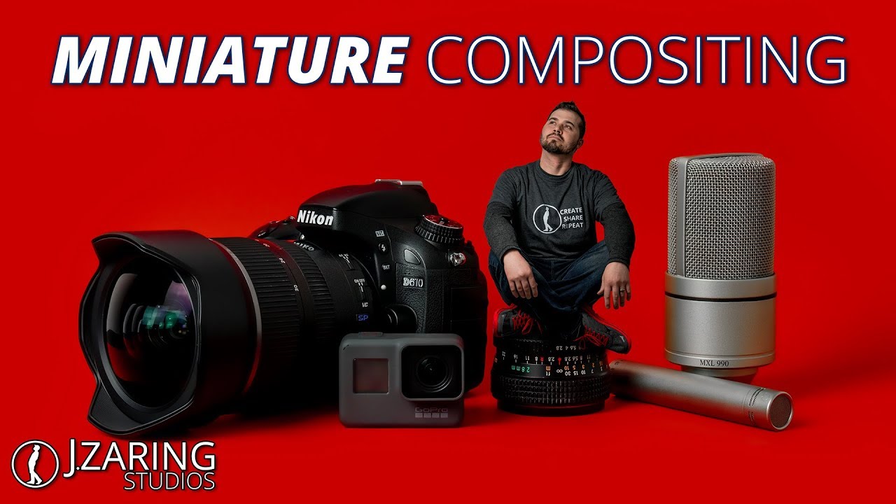 How To Make Miniature Photo Style Effects and Miniature People - YouTube