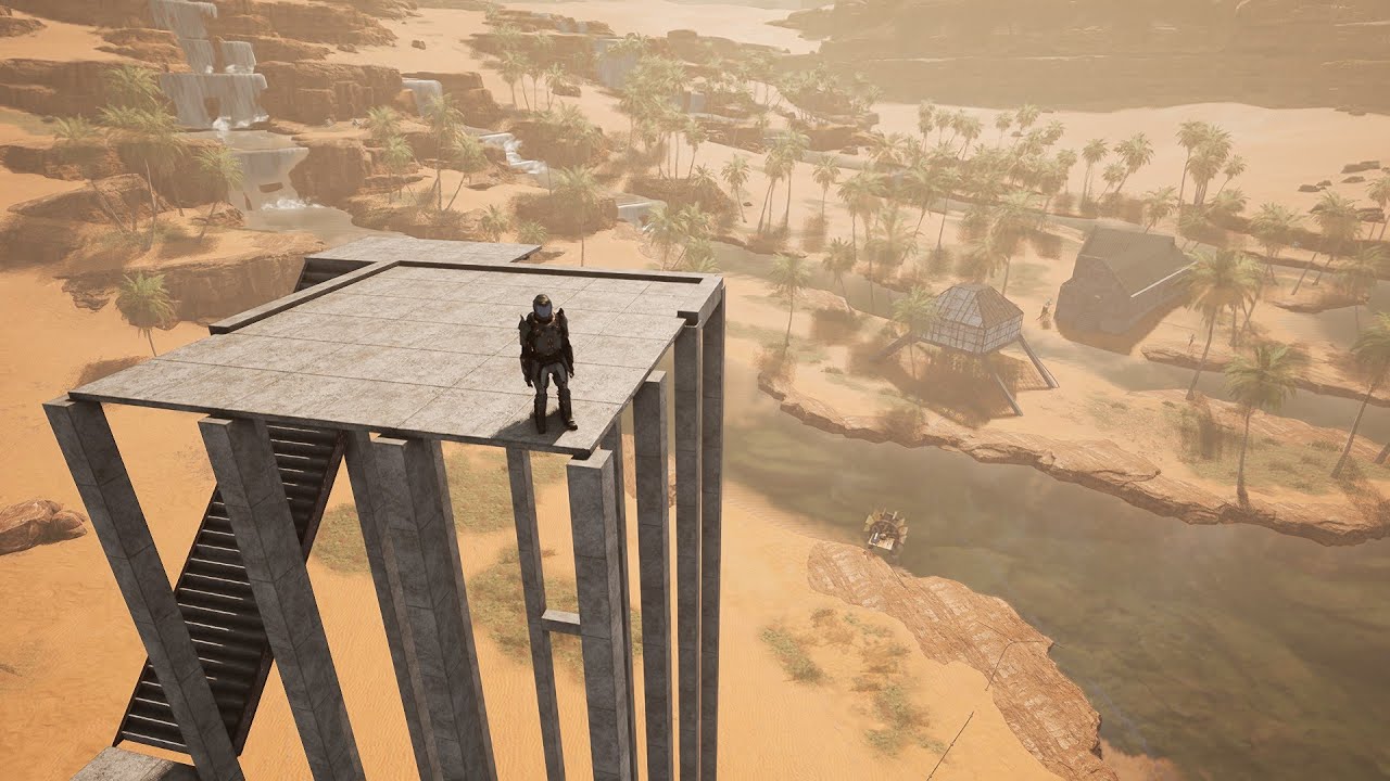 Icarus: Galileo Ep14 arranging farm and power tower - YouTube