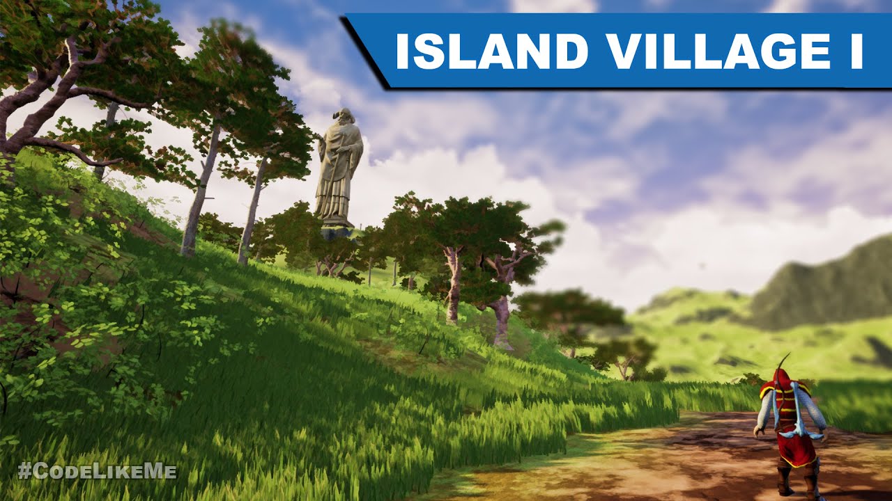 Level Design - Island Village I - UE4 Tutorials #355 - YouTube