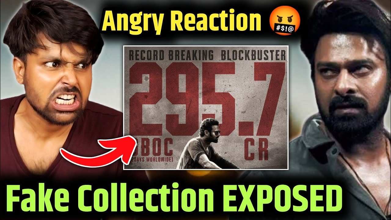 Salaar Fake Collection EXPOSED | Salaar Day 2 Worldwide Collection ...